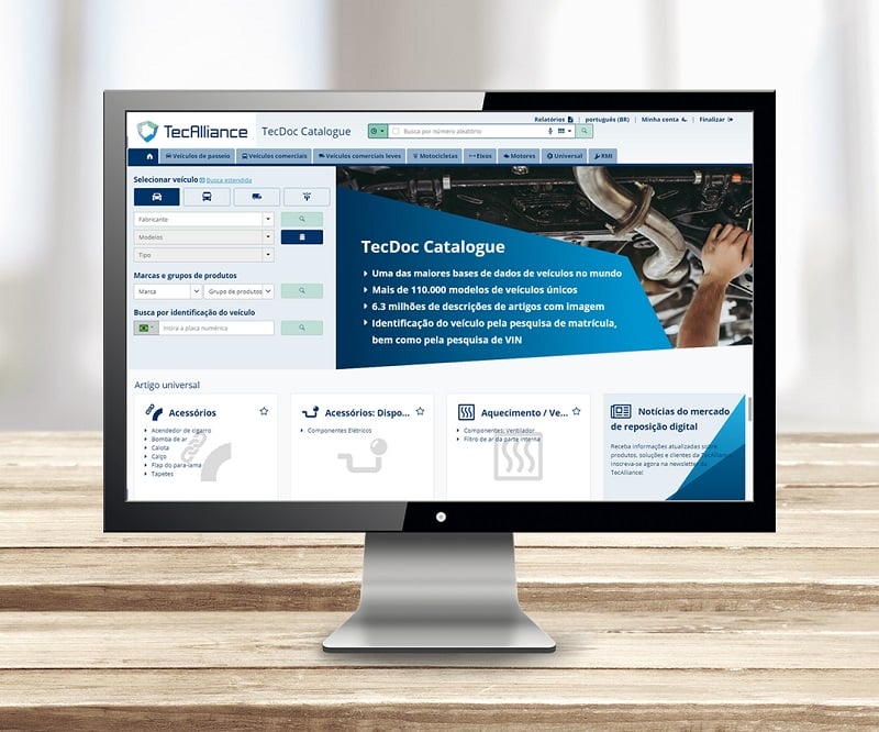 TecDoc Catalogue aumenta produtividade e agilidade na cadeia automotiva